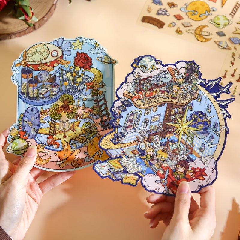 Little Prince Theme | Scene Joy Series 3.0 | Sticker Scene, 3D ...