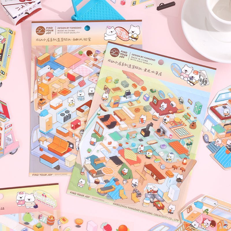 RV Theme | Scene Joy Series 6.0 | Sticker Scene, 3D Miniature Scene ...