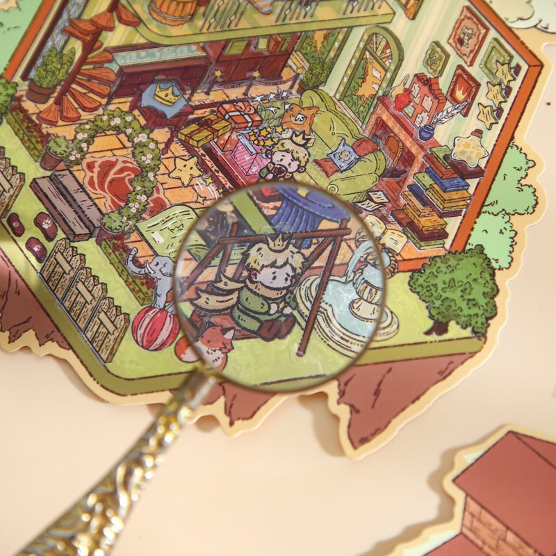 Little Prince Theme | Scene Joy Series 3.0 | Sticker Scene, 3D ...