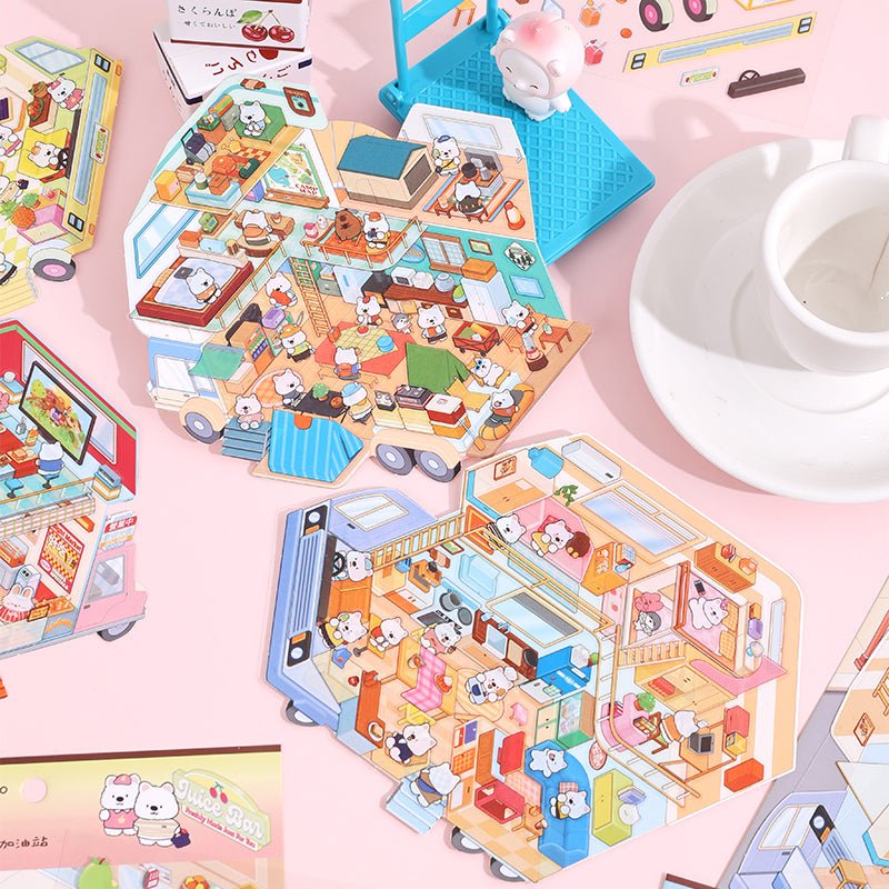 RV Theme | Scene Joy Series 6.0 | Sticker Scene, 3D Miniature Scene ...