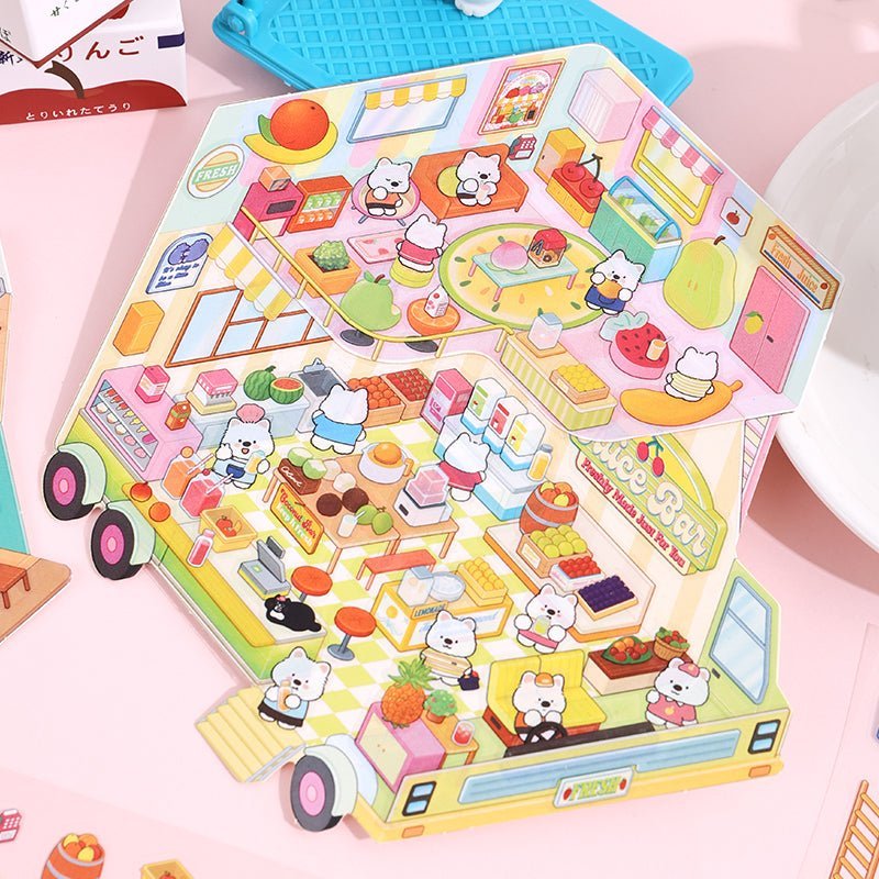 RV Theme | Scene Joy Series 6.0 | Sticker Scene, 3D Miniature Scene ...