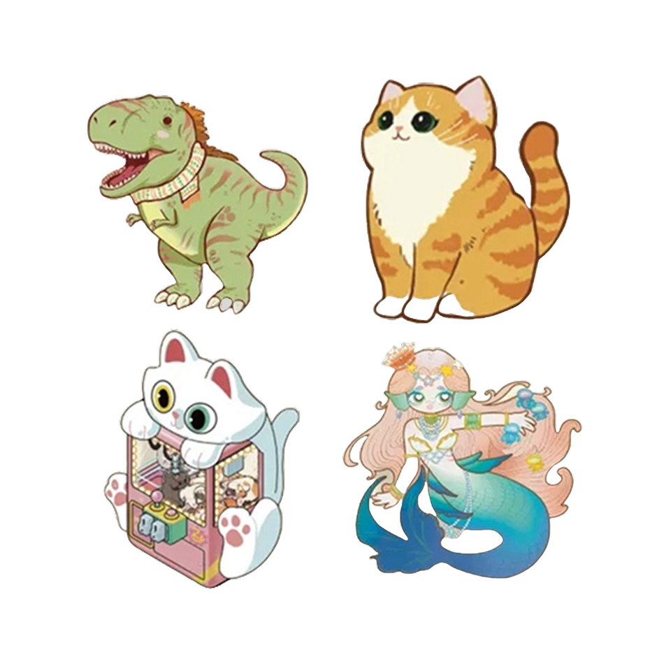 Miniature Scene Sticker - YYBB ART SHOP