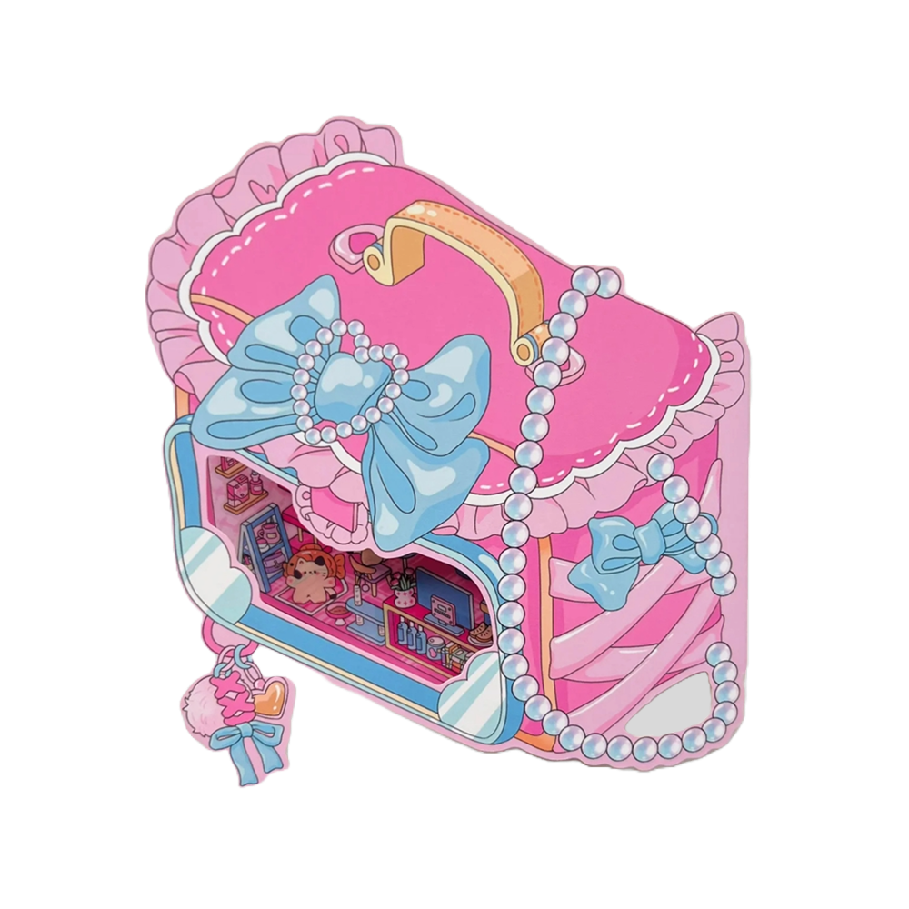 Girls Theme | Scene World 8.0 Series | DIY Sticker Scene, 3D Miniature ...