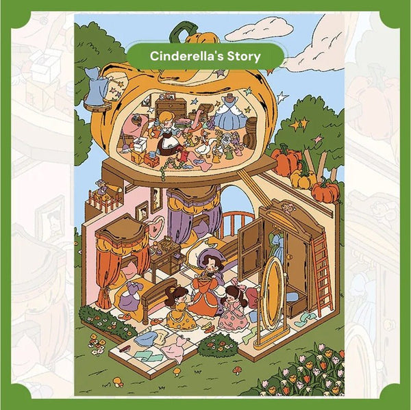 Fairy Tale Theme | Pocket Scene Series 1.0 | Sticker Scene, 3D ...