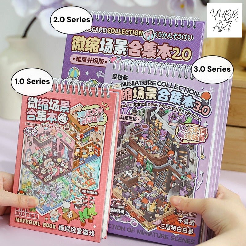 Sticker Scene Book | Landscape Collection 3.0 Series | Sticker Book ...