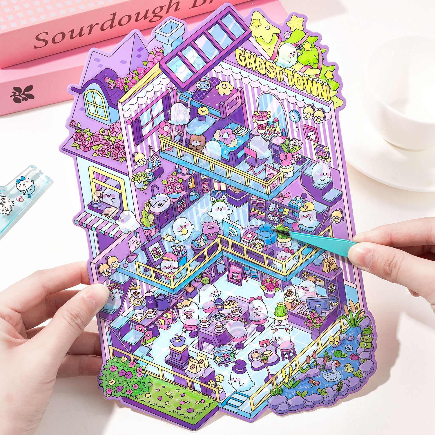 Scene Joy Series 4.0 | Three-Story | Sticker Scene, 3D Miniature Scene ...