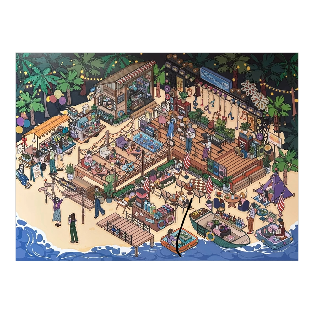 Open Today Series 10.0 | Big Size | Sticker Scene, 3D Miniature Scene ...