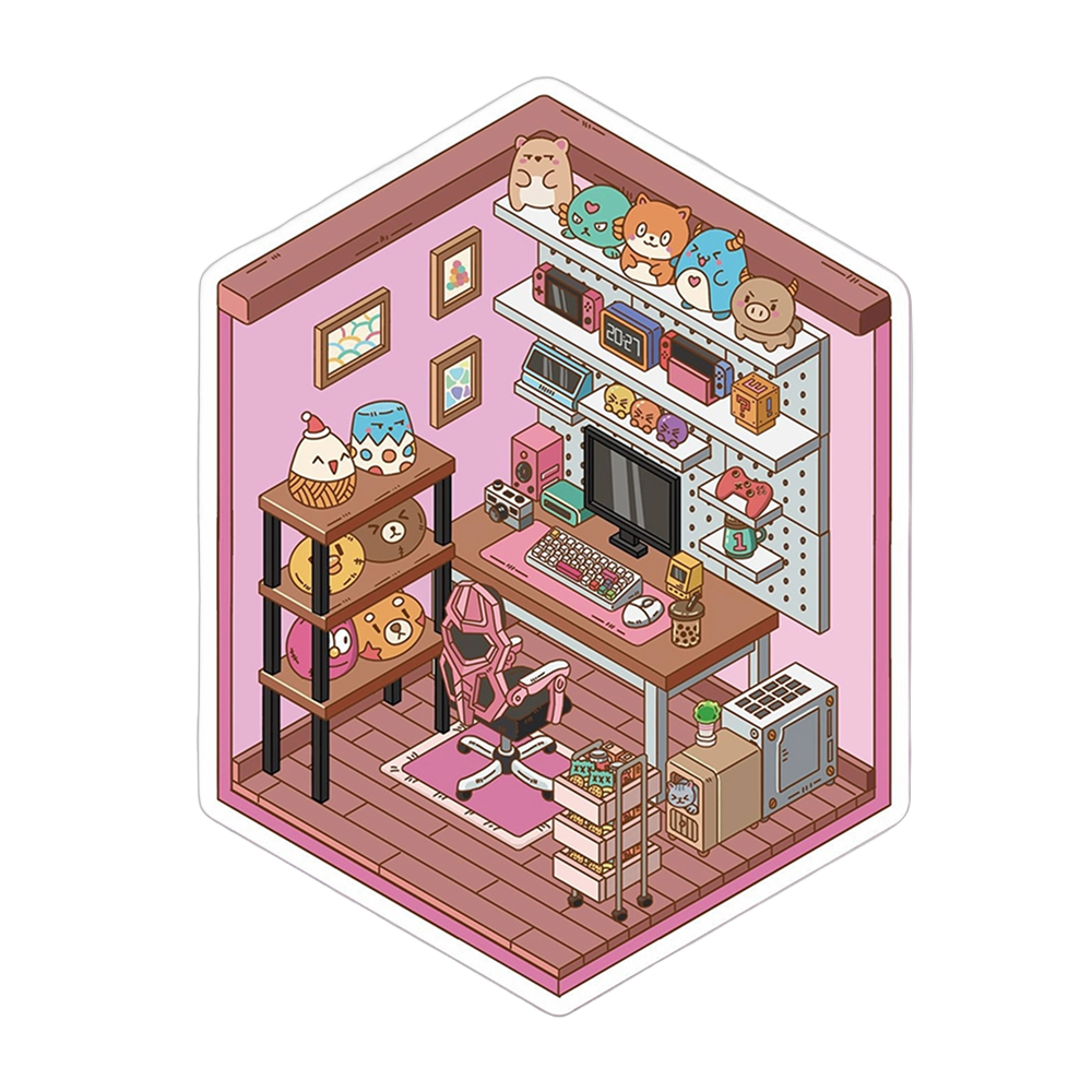 Scene Art 19.0 Series | Sticker Scene, 3D Miniature Scene Stickers ...