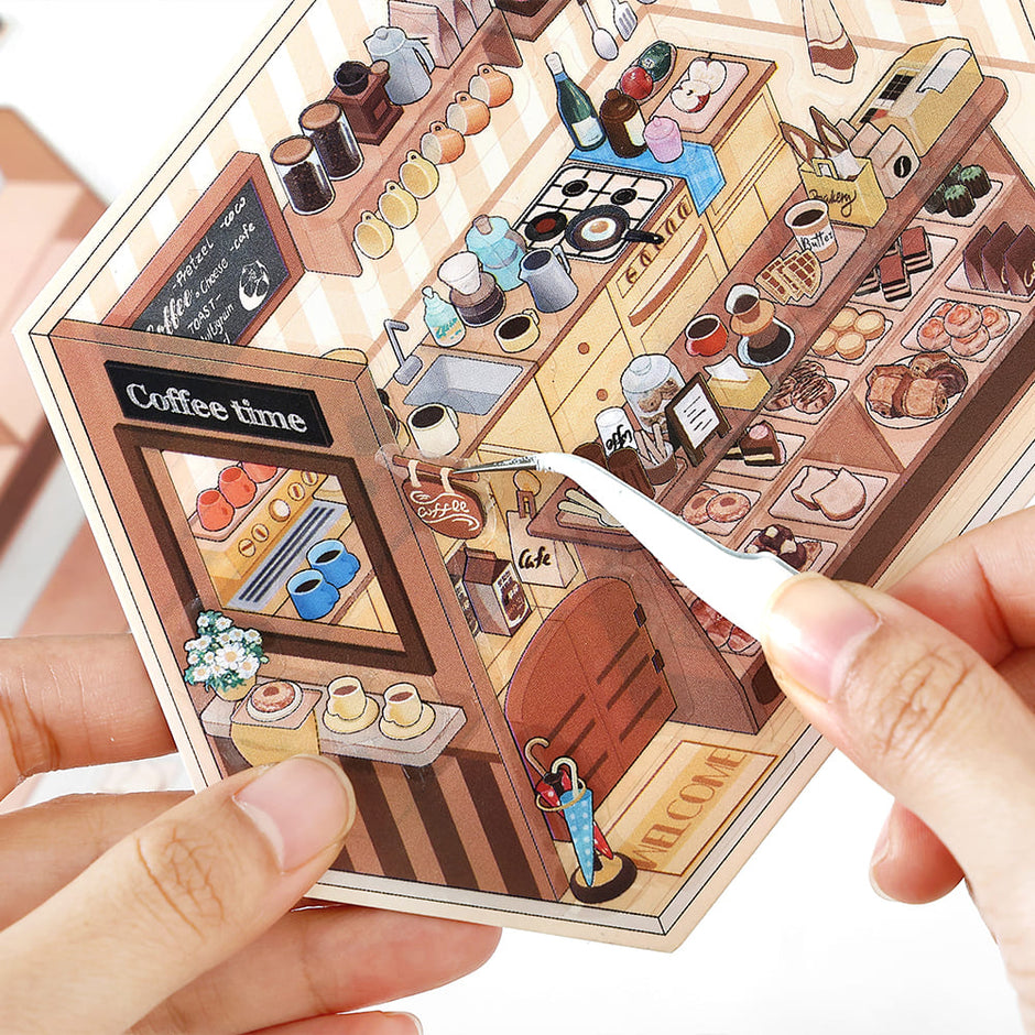 Miniature Scene Sticker - YYBB ART SHOP