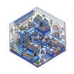 Scene World 3.0 Series, 3D Miniature Scene Stickers, stress-relief DIY ...