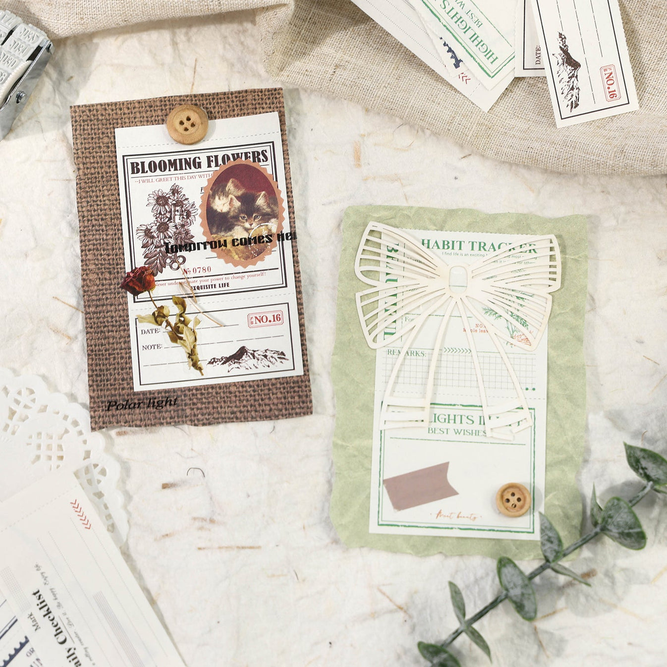 Berlin Diary Series Junk Journal Paper, Scrapbooking Material Paper ...