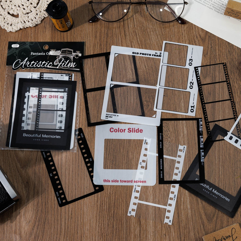 Fantasia Of Time Series Vintage Photographic Film Scrapbooking Stickers ...